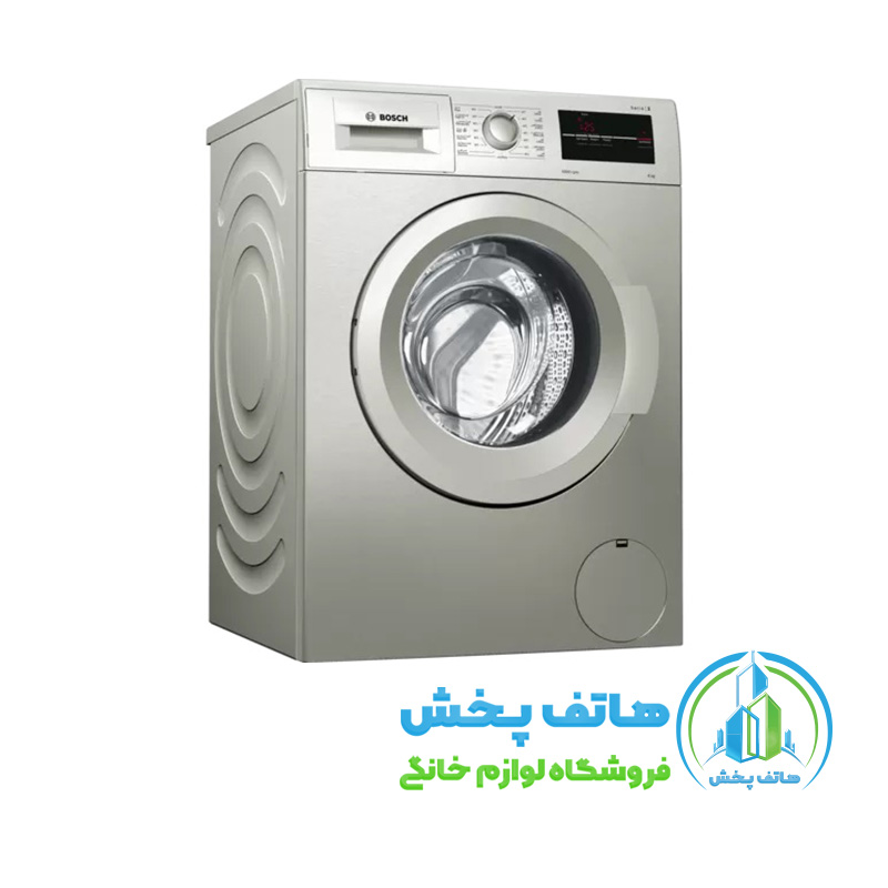 مشخصات ، قیمت و خریدماشین لباسشویی بوش 8 کیلویی مدل Bosch Waj2018sgc